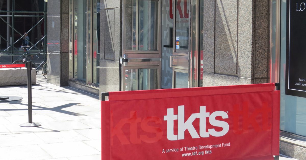 South Street Seaport TKTS Ticket Stand